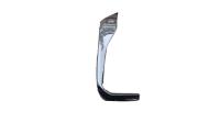 China 20cm Universal Plastic Rectangle Silver Auto Body System Accessories Left Fog Light Trim for sale