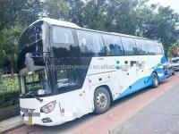 China Affordable 6118 Model 54-Seater Bus with Two Doors Airbag Chassis and 9726ML Displacement for sale