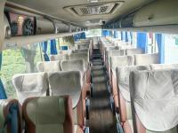 China Affordable 6118 Model 54-Seater Bus with Two Doors Airbag Chassis and 9726ML Displacement for sale