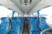 China 55 Seaters Diesel Power Passenger Autobus for Smooth and Safe Long Distance Transport for sale