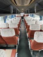 China 51 Seats Airbag Chassis Double Doors Used Buses for Luxury Transportation for sale
