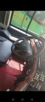 China HAIGE 55-Seater Diesel Buses with Manual Transmission and  3 Emission Standards for sale