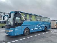 China 4 Compliant Used 39 Seats Manual Transmission Diesel Bus 31 - 50 Seats for sale