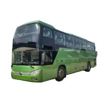 China 3 Emission Standard Used 49-Seat Midsize Passenger Bus with Manual Transmission for sale