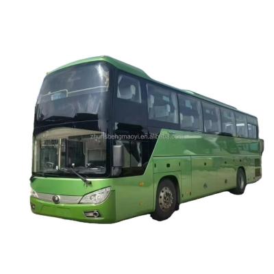 China 3 Emission Standard Used 49-Seat Midsize Passenger Bus with Manual Transmission for sale