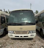 China Fuel Type Diesel 6GR Engine Used Toyota Coaster Bus with 12-23 Seats and Left Hand Drive for sale