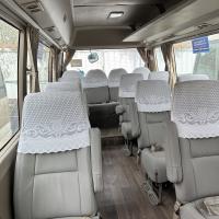 China Fuel Type Diesel 6GR Engine Used Toyota Coaster Bus with 12-23 Seats and Left Hand Drive for sale