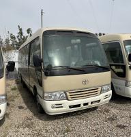 China Fuel Type Diesel 6GR Engine Used Toyota Coaster Bus with 12-23 Seats and Left Hand Drive for sale