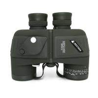 China Army Green 7X50 Binoculars Telescope With Rangefinder BaK4 Waterproof for sale