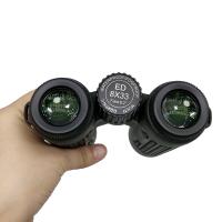 China 8×33 ED Binoculars Stargazing IPX7 Waterproof For Adults Hunting Camping for sale