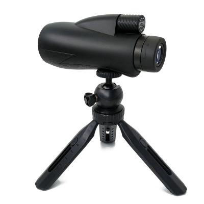 China 12x50 High Definition BAK4 Prism Focusing Scope Includes Monocular Phone Adapter for sale