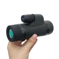 China Adults High Power Telescope 8x42 IPX7 Waterproof Monocular With Phone Holder for sale