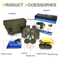China Adults Marine Military 20x50 Binoculars Waterproof With Rangefinder Compass BAK4 Prism FMC Lens for sale