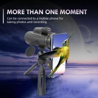 China 12x50 ED Optical Monocular IPX7 Nitrogen Filled Telescope For Birdwatching for sale