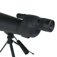 China BAK4 Prism Black Telescope Straight Type Spotting Scope 22-66X80 with Tripod phone adapter for Bird Watching for sale