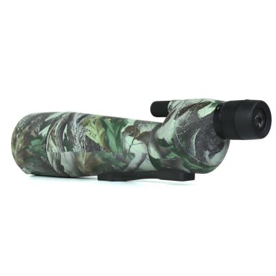 China 22-66x80 HD waterproof camo spotting scope bak4 prism 80mm lens FMC outdoor Hunting astronomy Watching bird outdoor mono for sale