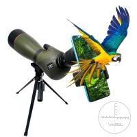 China 20-60x80 Spotting Scope with FMC Lens and Reticle for Long Distance Observation for sale