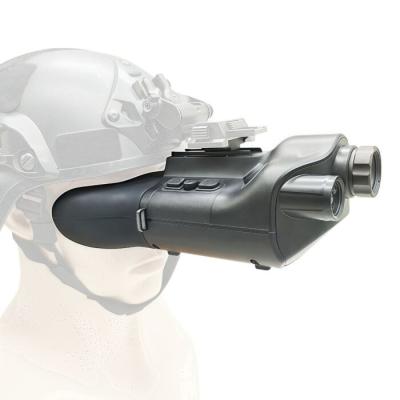 China Head Mounted Night Vision Rangefinder Goggles IPX56 Waterproof Rating with 3 Inches LCD for Most Night-time Activities for sale