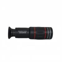 China 18x25 Mini Monocular With Tripod Universal Optics Glass Telescope Phone Camera Lens for Mobile Phone for sale