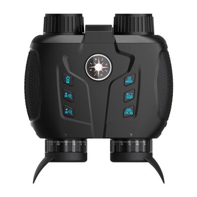 China Naked Eye 3D VR Technology Infrared Night Vision Binoculars Dual Lens Manual Focus One-click Compass for Total Darkness for sale