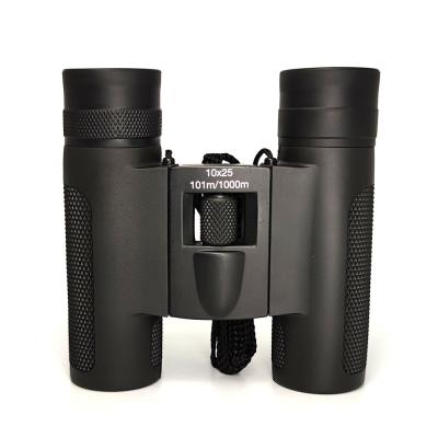 China 10x25 HD Roof FMC Lens BAK4 Prism Binoculars With Phone Mount Strap for sale