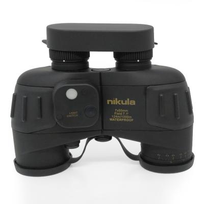 China Black Compass Waterproof Military HD Binoculars Telescope for Bird Watching for sale