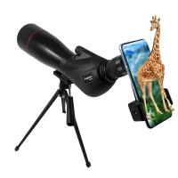 China 20-60x80 Birding Spotting Scope With 45 Degree Angled Eyepiece for sale
