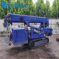 China Diesel Engine 32m Crawler Spider Man Lifter For Aerial Works for sale