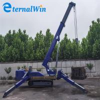 China Diesel Engine 32m Crawler Spider Man Lifter For Aerial Works for sale