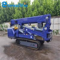 China Diesel Engine 32m Crawler Spider Man Lifter For Aerial Works for sale