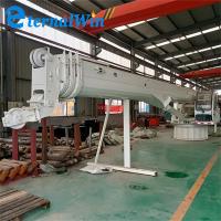 China Telescopic Folding Marine Crane with 1000kg Lifting Capacity and 360° Rotation - Hydraulic Knuckle Boom Design for sale