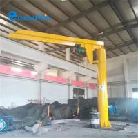 China 3 Ton Electric Jib Crane with Customizable Lift Height 0-20m/min CE Certified for sale