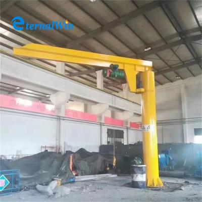 China 3 Ton Electric Jib Crane with Customizable Lift Height 0-20m/min CE Certified for sale