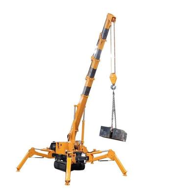 China CE 5 Ton Spider Crawler Crane with 16.8m Lifting Height and 380V Electric Motor for Industrial Lifting Operations for sale