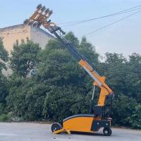 China Glass Vacuum Lifting Equipment Mobile Lifter Robot 300kg-600kg Capacity with 3500mm Height for sale