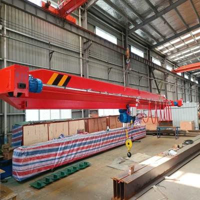 China 5-10 Ton Single Girder Overhead Crane with 3-25m Span and 380V Power for Factory Use for sale