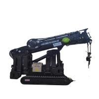 China 3 Ton Spider Crawler Crane 12 Ton Industrial Mini Crane Telescopic Boom for sale