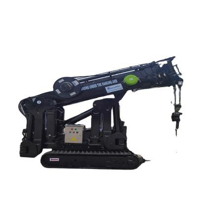 China 3 Ton Spider Crawler Crane 12 Ton Industrial Mini Crane Telescopic Boom for sale