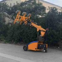 China 600kg Electric Suction Cup Lifter for Stone Sheets & Marble Slabs with 3500mm Lifting Height and 24H Battery Life for sale