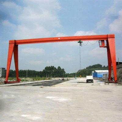 China Electric MH Cantilever Gantry Crane 7.5-35m Span with 1-50 Ton Capacity and Electric Hoist for sale