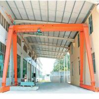 China Electric Gantry Crane 3.2-32 Ton Capacity with 6-9 M/Min Hoist Speed and CE Certificate for sale