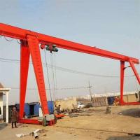China Steel Rail Mounted Gantry Crane 3.2-32 Ton Capacity with 7.5-30m Span for Heavy Industrial Use for sale