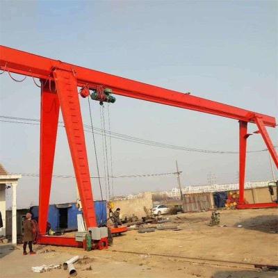 China Steel Rail Mounted Gantry Crane 3.2-32 Ton Capacity with 7.5-30m Span for Heavy Industrial Use for sale