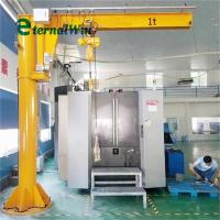 China Floor Mounted Jib Crane 2-10 Ton Capacity with 5m Radius and 360° Rotation for Warehouse Use for sale