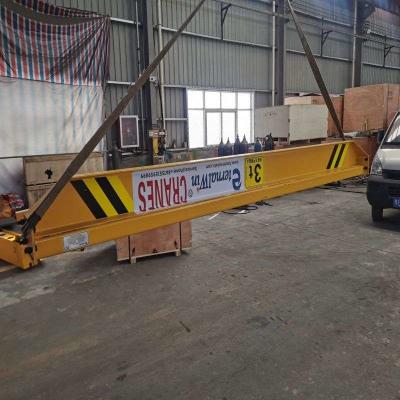 China Low Headroom Electric Overhead Traveling Crane 3-5 Ton Capacity with 12m Span and 4m Lifting Height for sale
