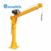 China Electric Jib Crane 1500kg Capacity Customized Lift Height OEM ODM Service for sale