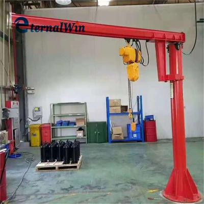 China Electric Cantilever Jib Crane 500kg-3ton 0-20m/min Custom Lift Height Steel for sale