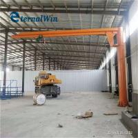 China Custom Cantilever Jib Crane 500kg to 3ton Electric Wire Rope or Chain Hoist for sale