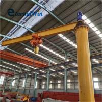 China Electric Jib Crane 500kg to 5 Ton with Chain Hoist Custom Height 0-20m/min for sale