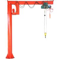 China Remote Control Column Jib Crane with 2-20 Ton Capacity and 20m Lift Height - Electric Powered Industrial Hoist for sale